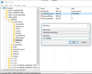 Automatické zapnutí NumLock při startu Windows 10 - Ondřej Soukup